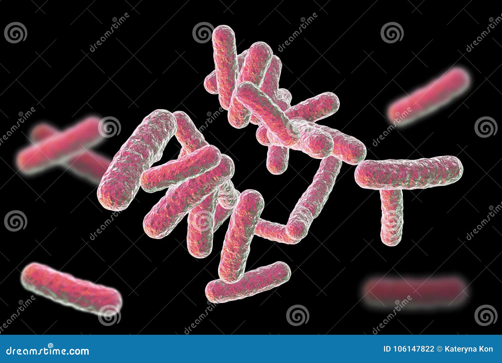 Pathogenic Bacteria, Viruses Bomb And Microscopic And Concept Low Poly ...