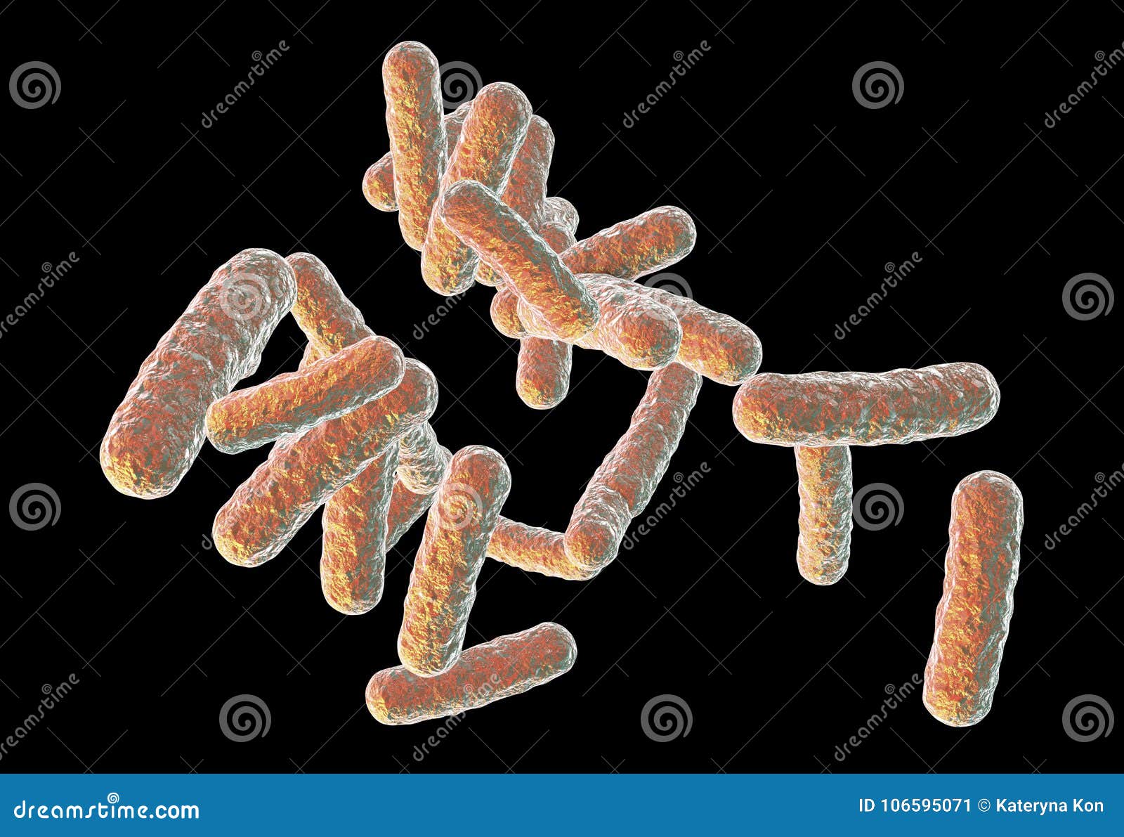 Human pathogenic bacteria stock illustration. Illustration of epidemic ...