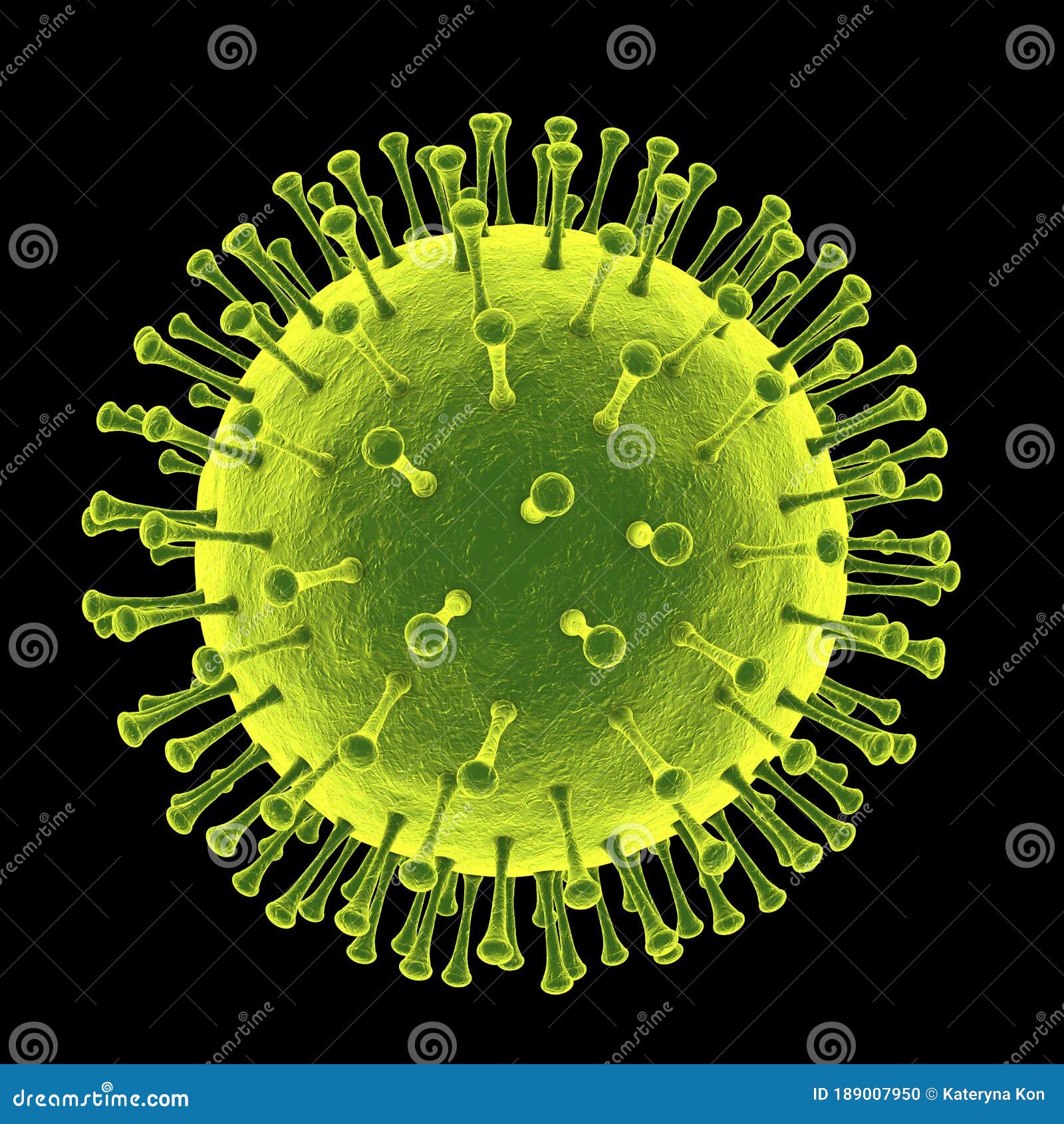 Human Pathogenic Virus And Bacterias Under Microscope. Viral Dis ...