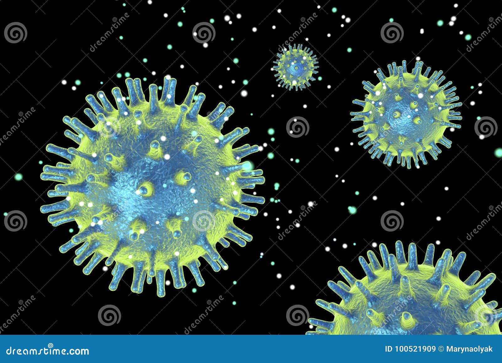 Pathogenic Viruses Causing Infection In Host Organism , Viral Disease ...