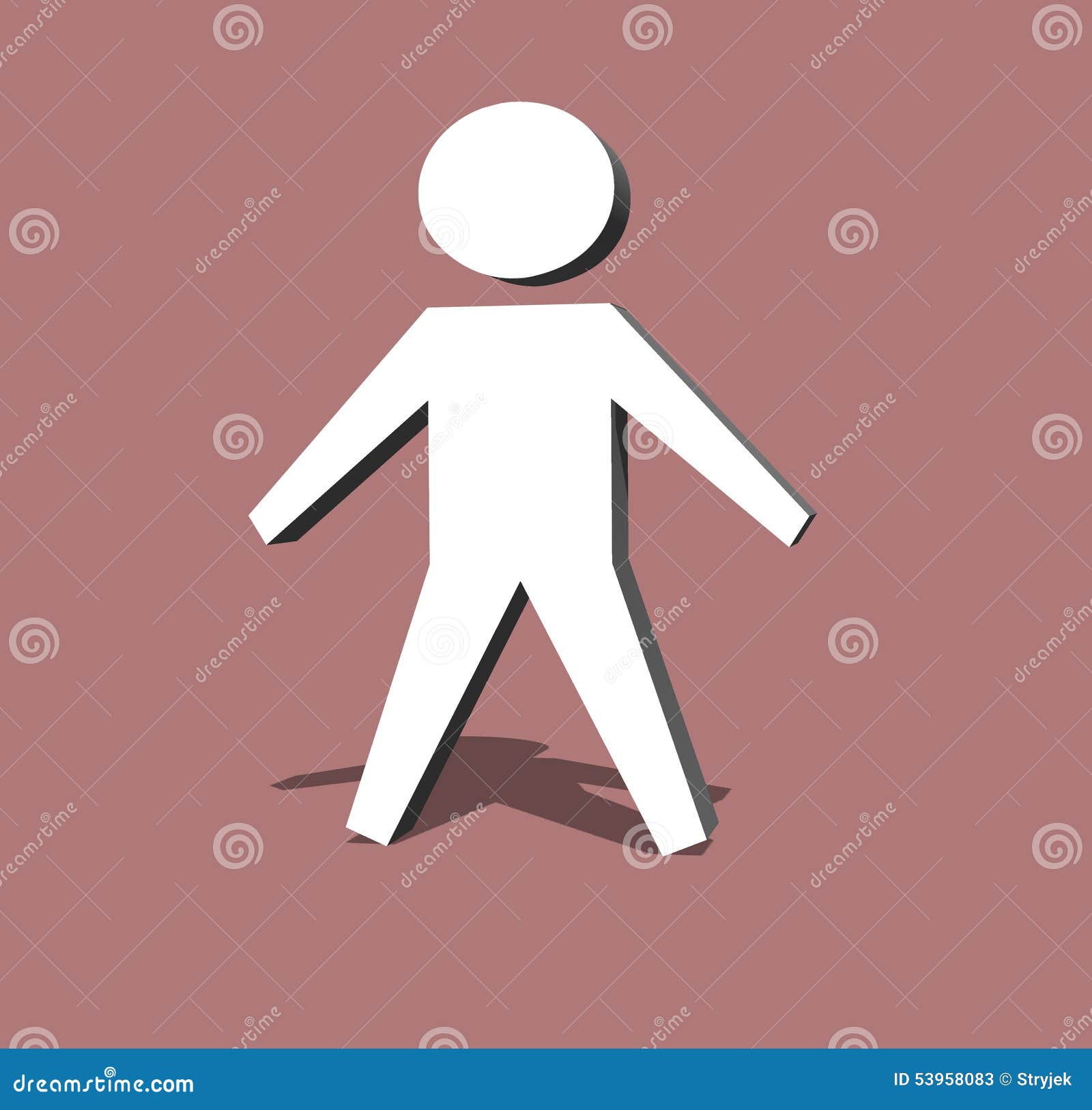 Human person on red stock image. Image of together, career - 53958083