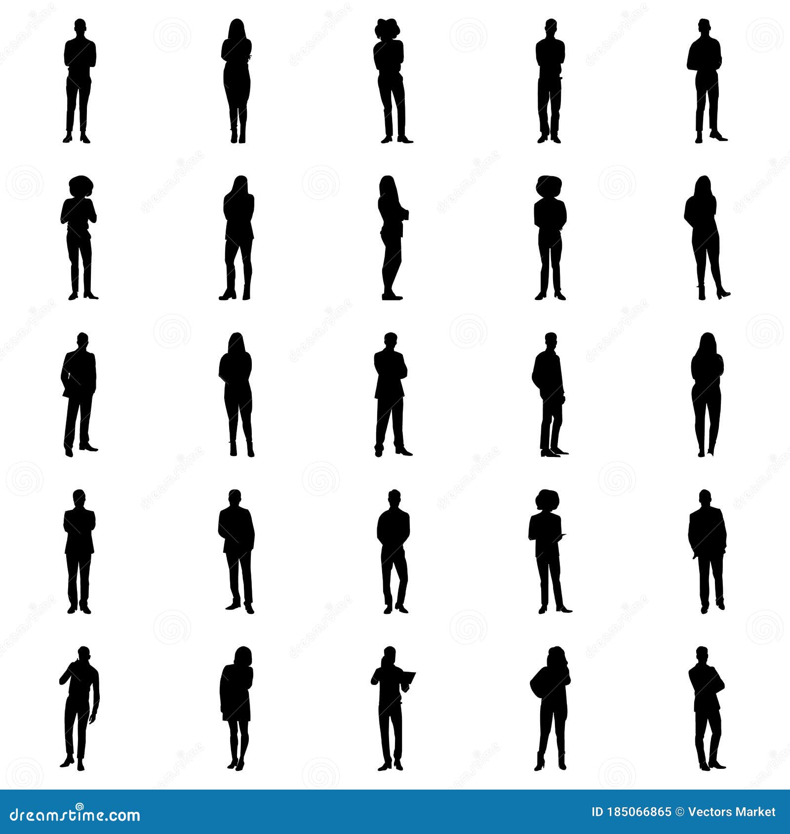 Human Pictograms Set stock vector. Illustration of vector - 185066865