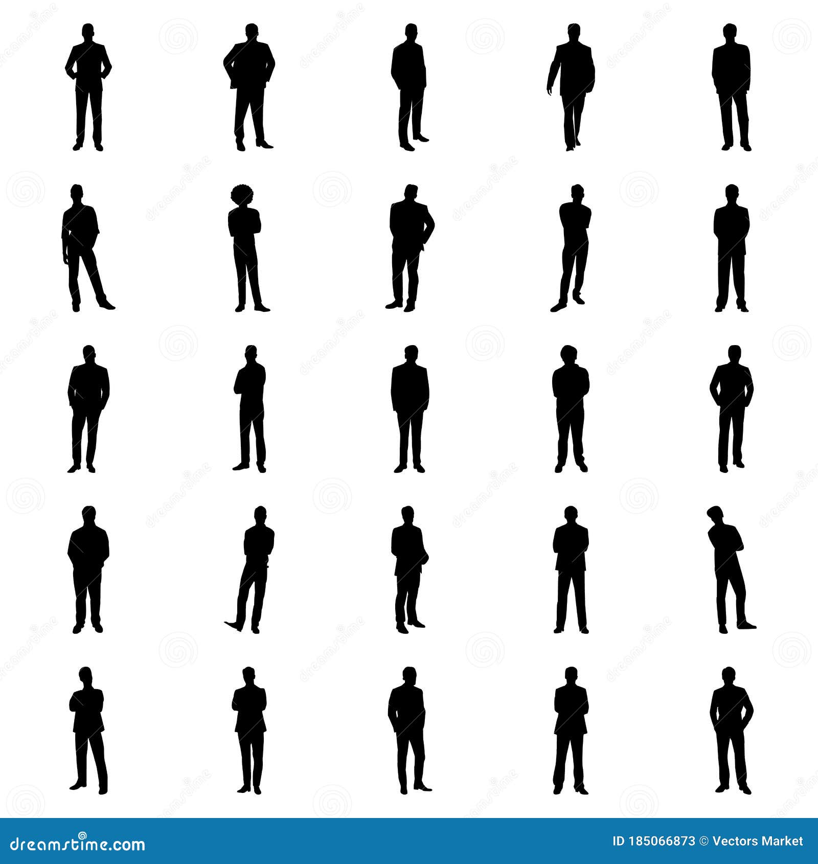 Human Pictograms Set stock vector. Illustration of human - 185066873