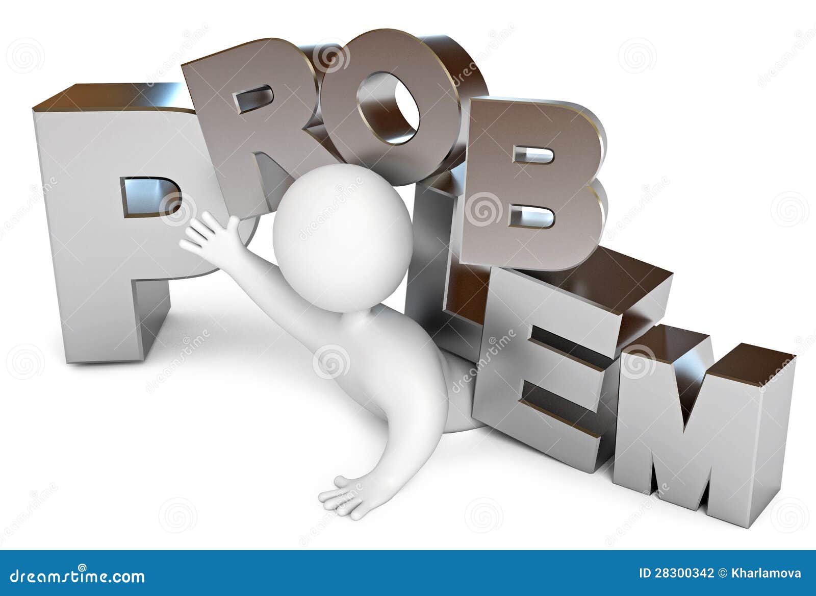 Human problem stock illustration. Illustration of metal - 28300342