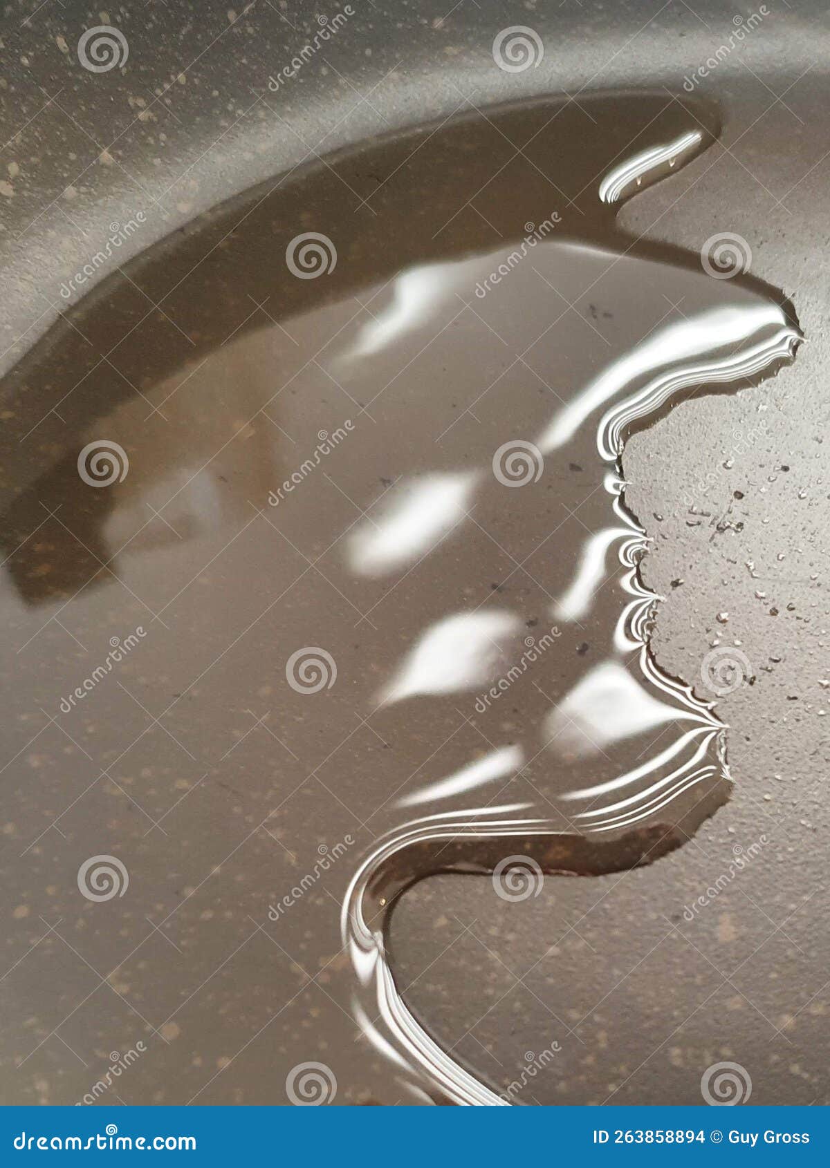 Human profile made of oil stock photo. Image of organ - 263858894
