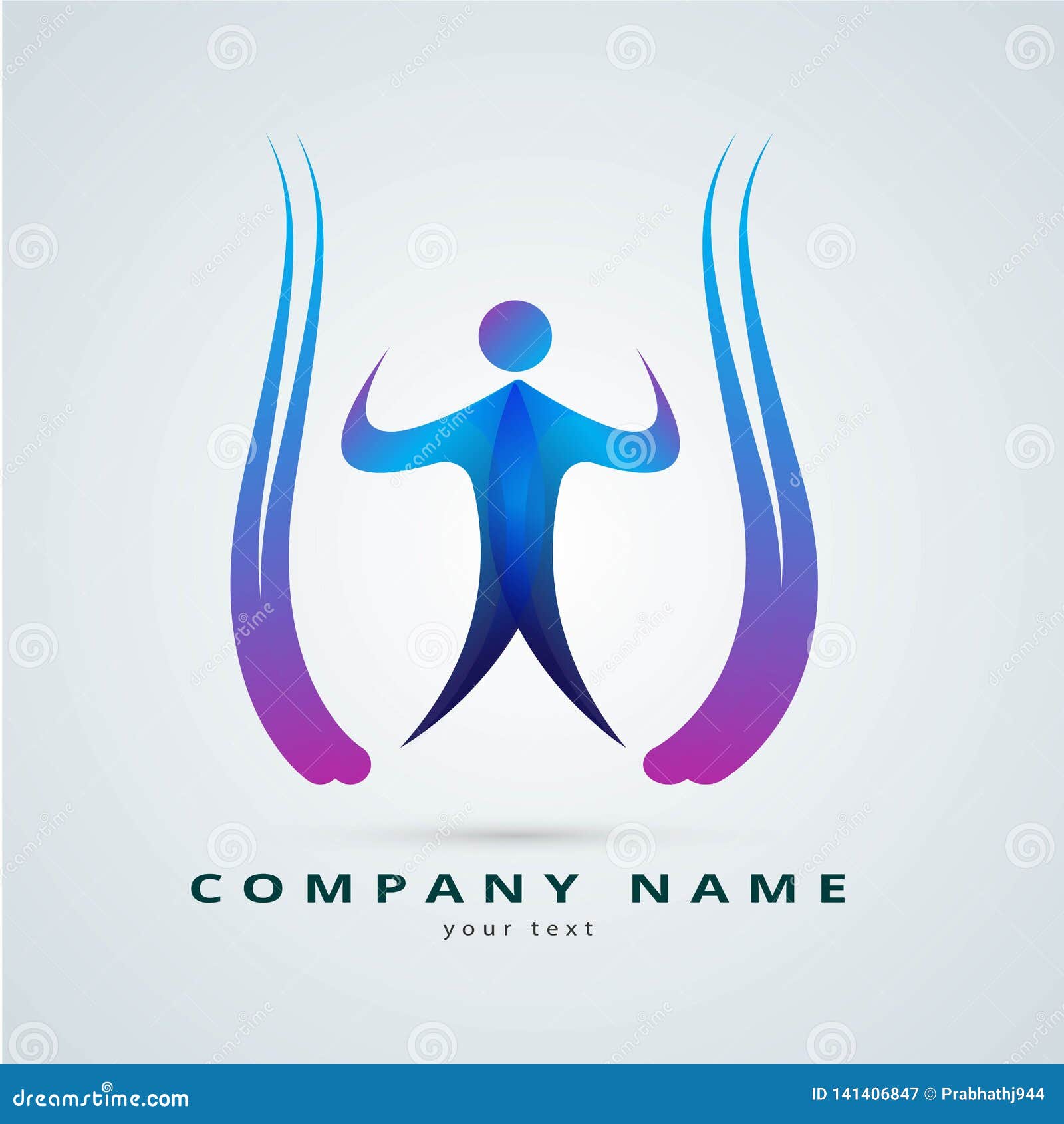 Human Protect logo stock vector. Illustration of drawing - 141406847