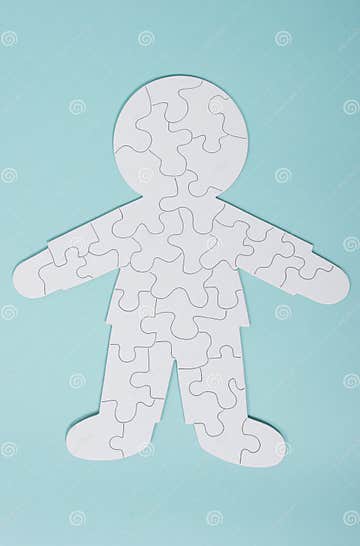 The human puzzle stock photo. Image of health, testing - 2165294
