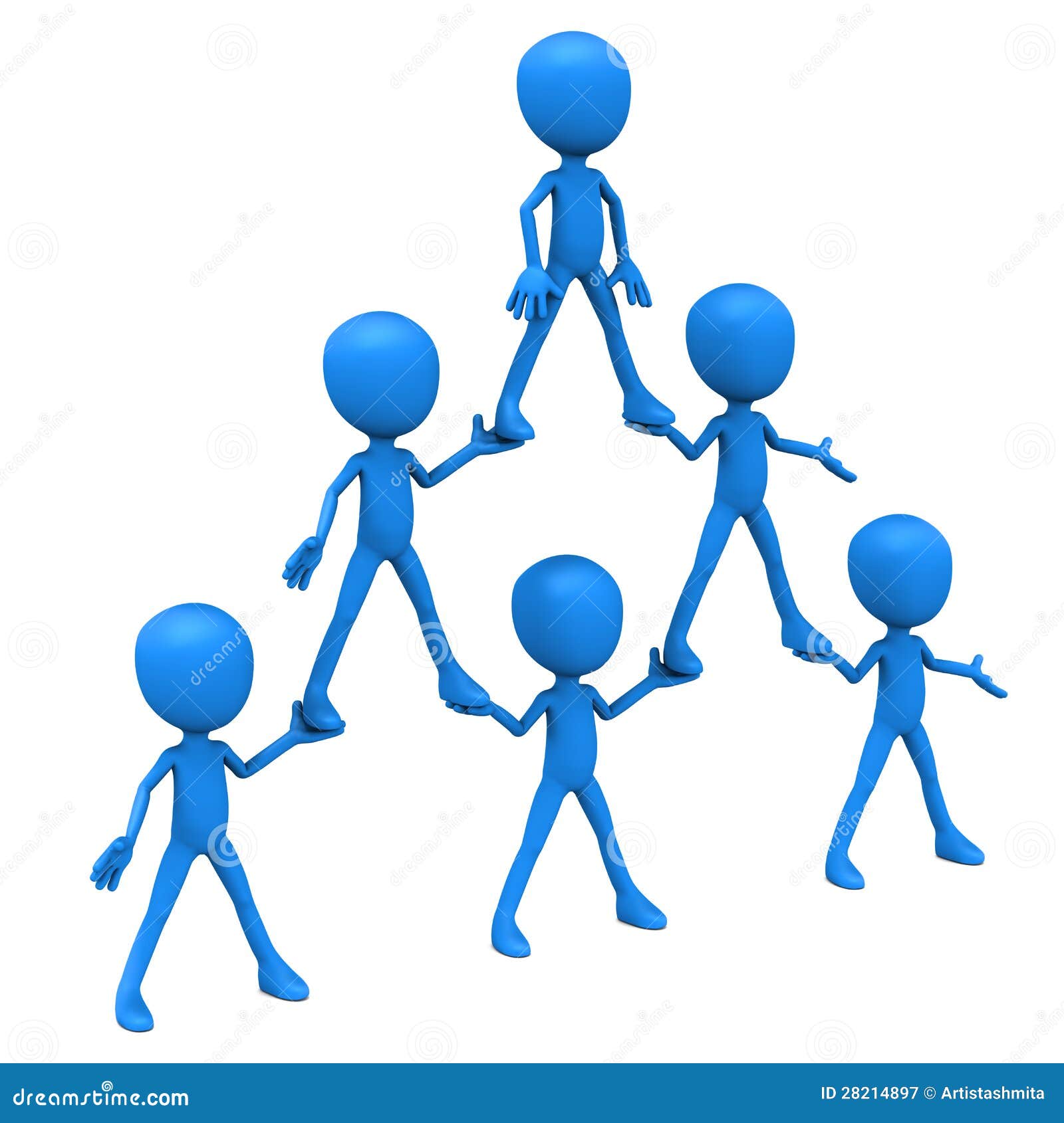 Human pyramid hierarchy stock illustration. Illustration of pyramid ...