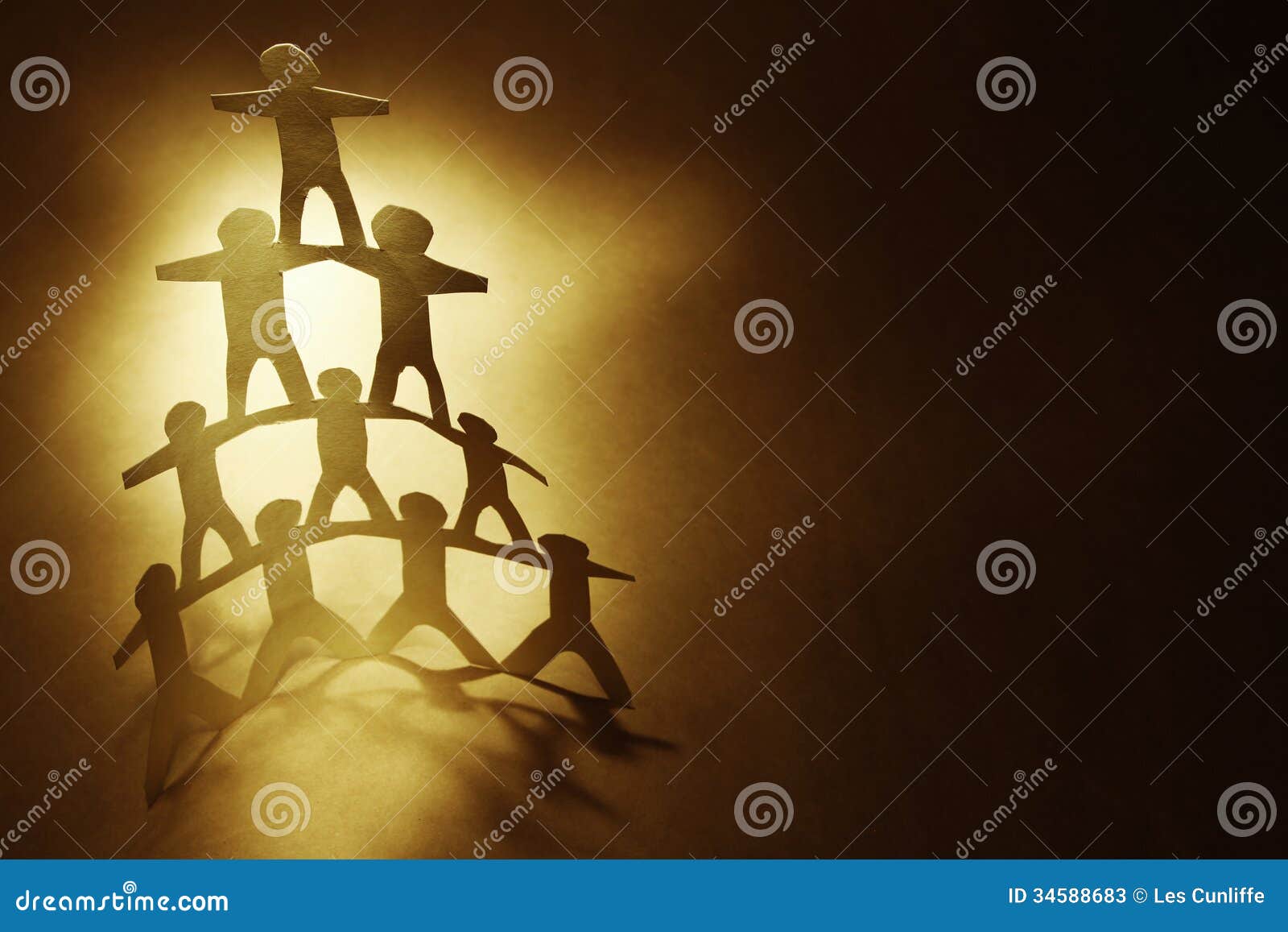 Human pyramid stock image. Image of business, chain, bonding - 34588683