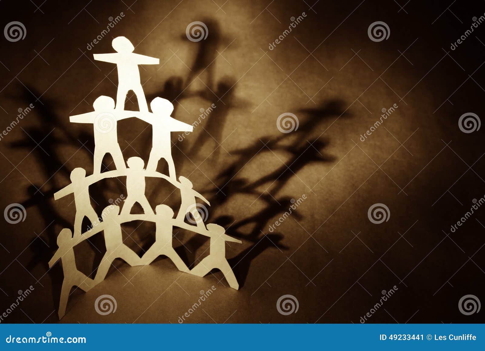 Human pyramid stock image. Image of business, people - 49233441