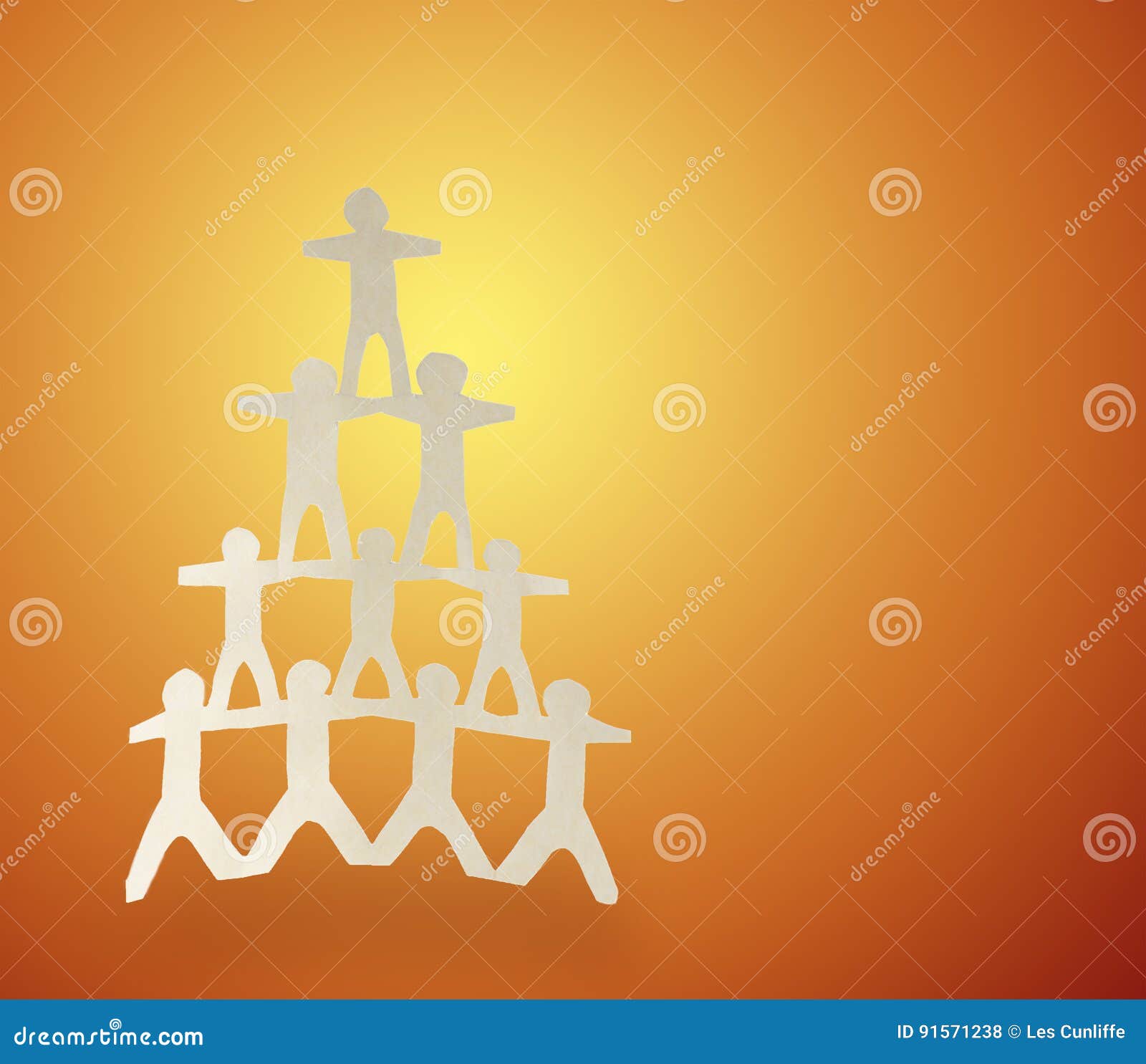 Human pyramid stock photo. Image of idea, people, community - 91571238