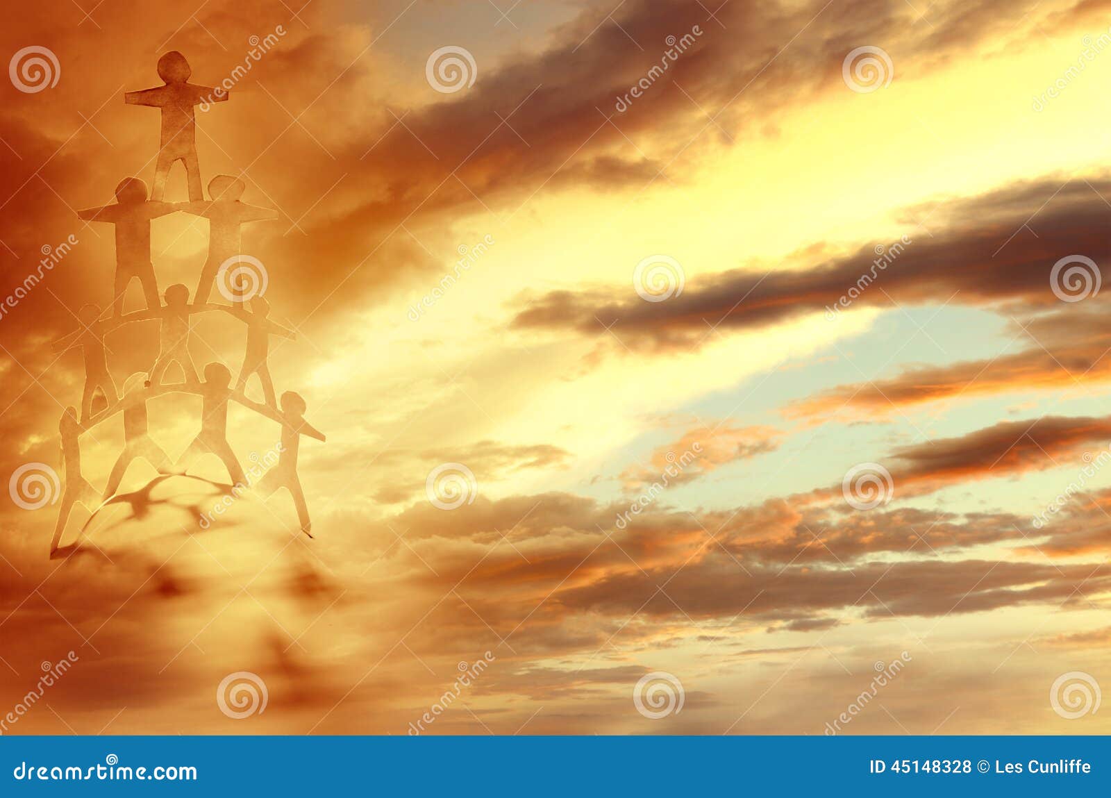 Human pyramid stock photo. Image of partner, human, conceptual - 45148328