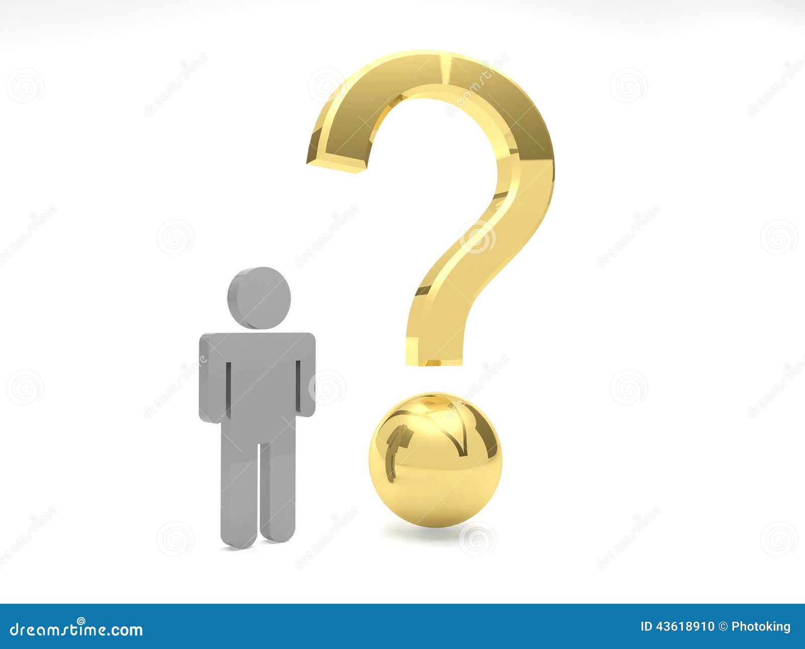 Human and a question stock illustration. Illustration of reasoning ...