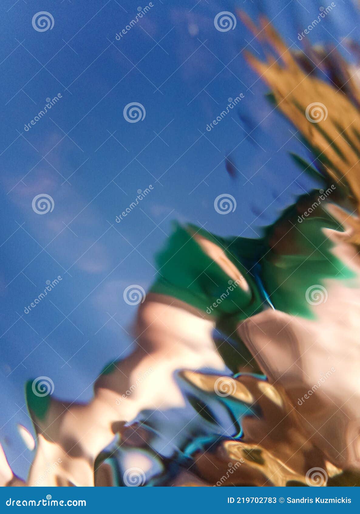 Human Reflection in Water, Latvia Stock Image - Image of outdoor ...