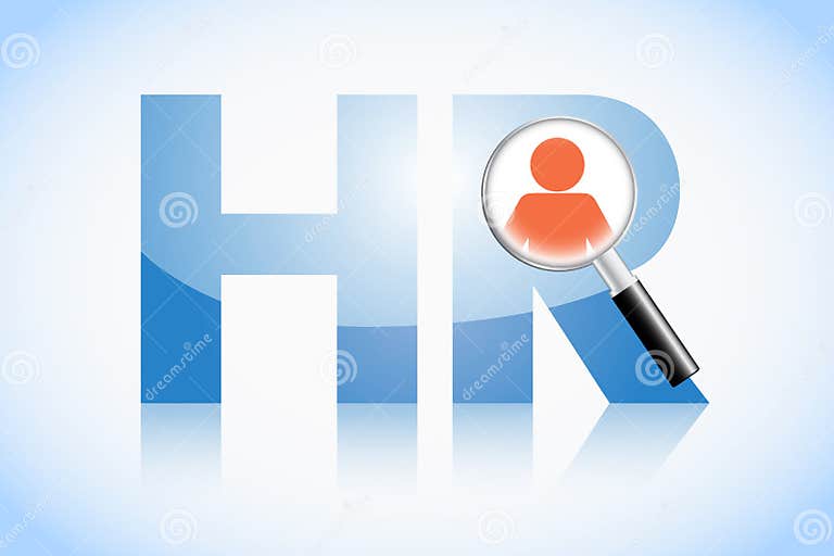 Human resource concept stock vector. Illustration of candidate - 33687348