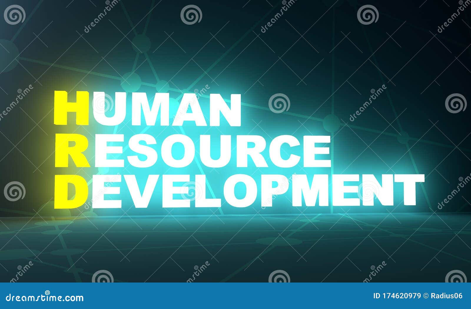 Human Resource Development stock illustration. Illustration of ...