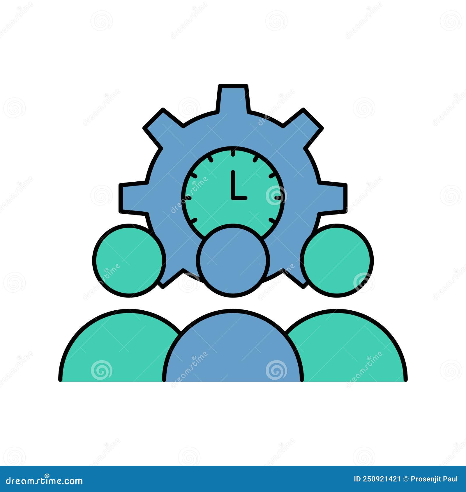 Human Resource Maintenance Icon Stock Vector - Illustration of icon ...