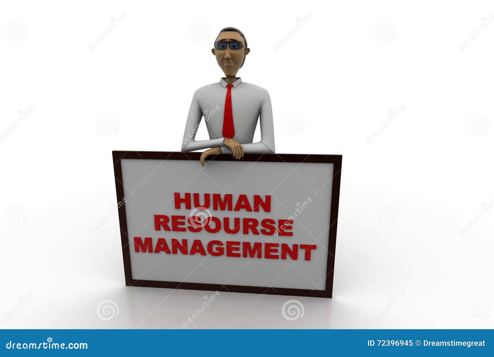Human Resource Management Concept Stock Illustration - Illustration of ...
