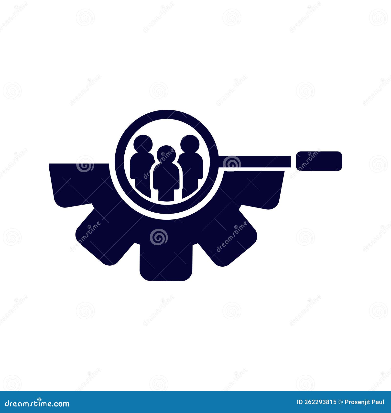 Human Resource Management Icon Stock Vector - Illustration of business ...