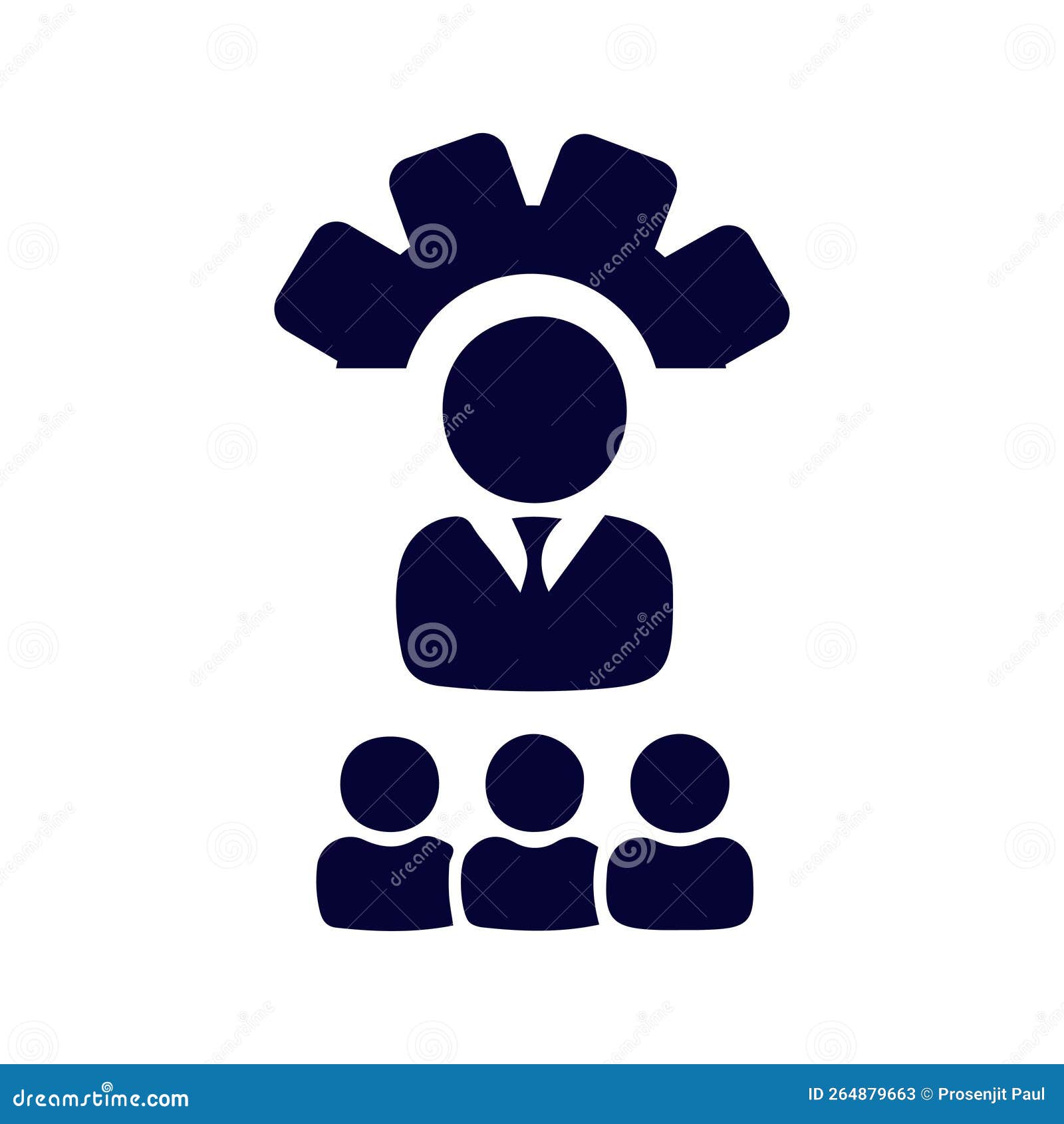 Human Resource Management Icon Stock Vector - Illustration of vector ...