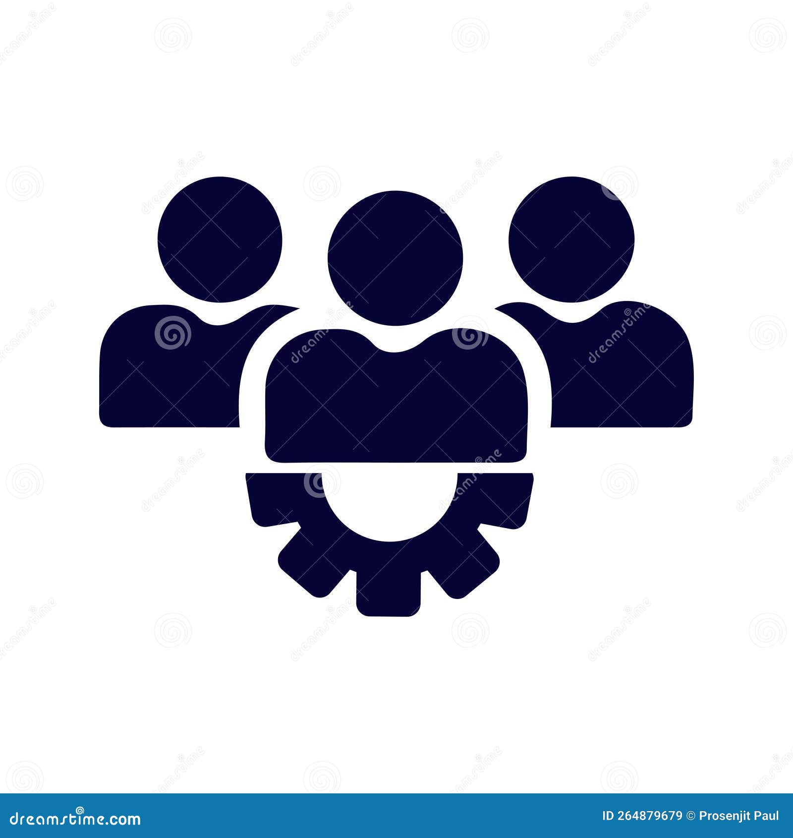 Human Resource Management Icon Stock Vector - Illustration of vector ...