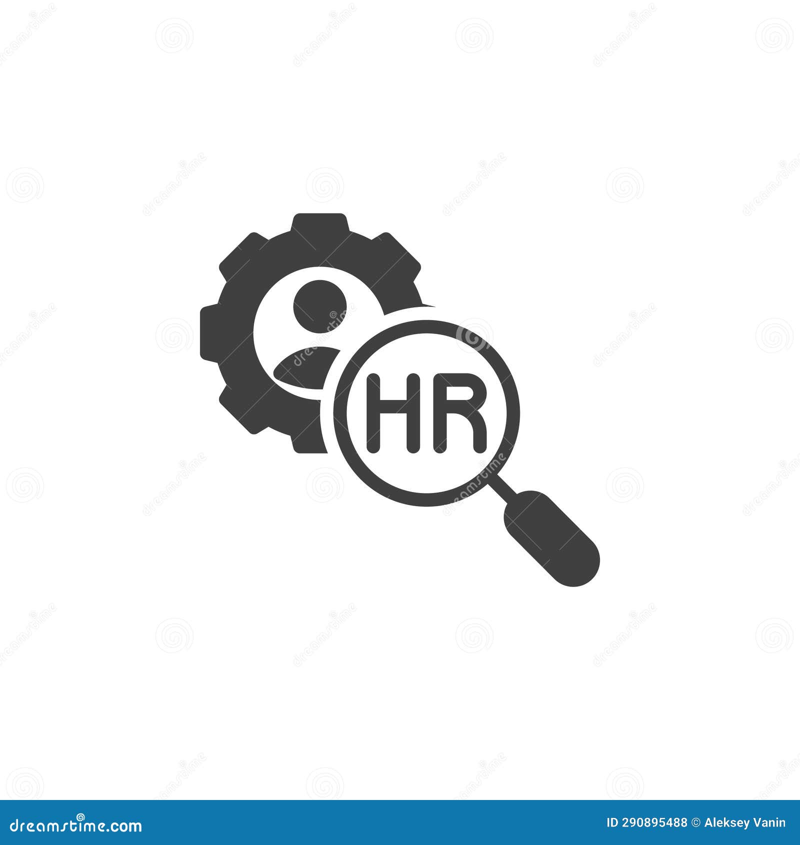 Human Resource Metrics Vector Icon Stock Illustration - Illustration of ...