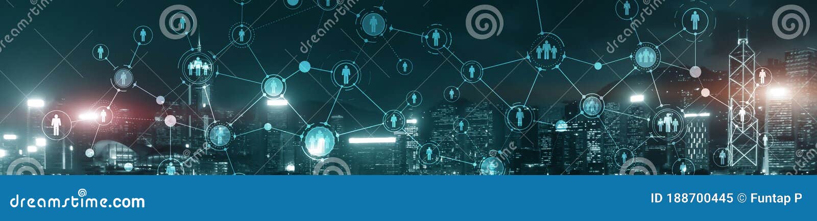 Human Resource Planning Or Business Organisation On A Virtual Dashboard ...