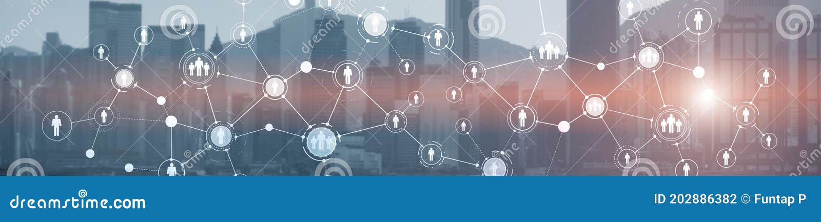 Human Resource Planning or Business Organisation on a Virtual Dashboard ...