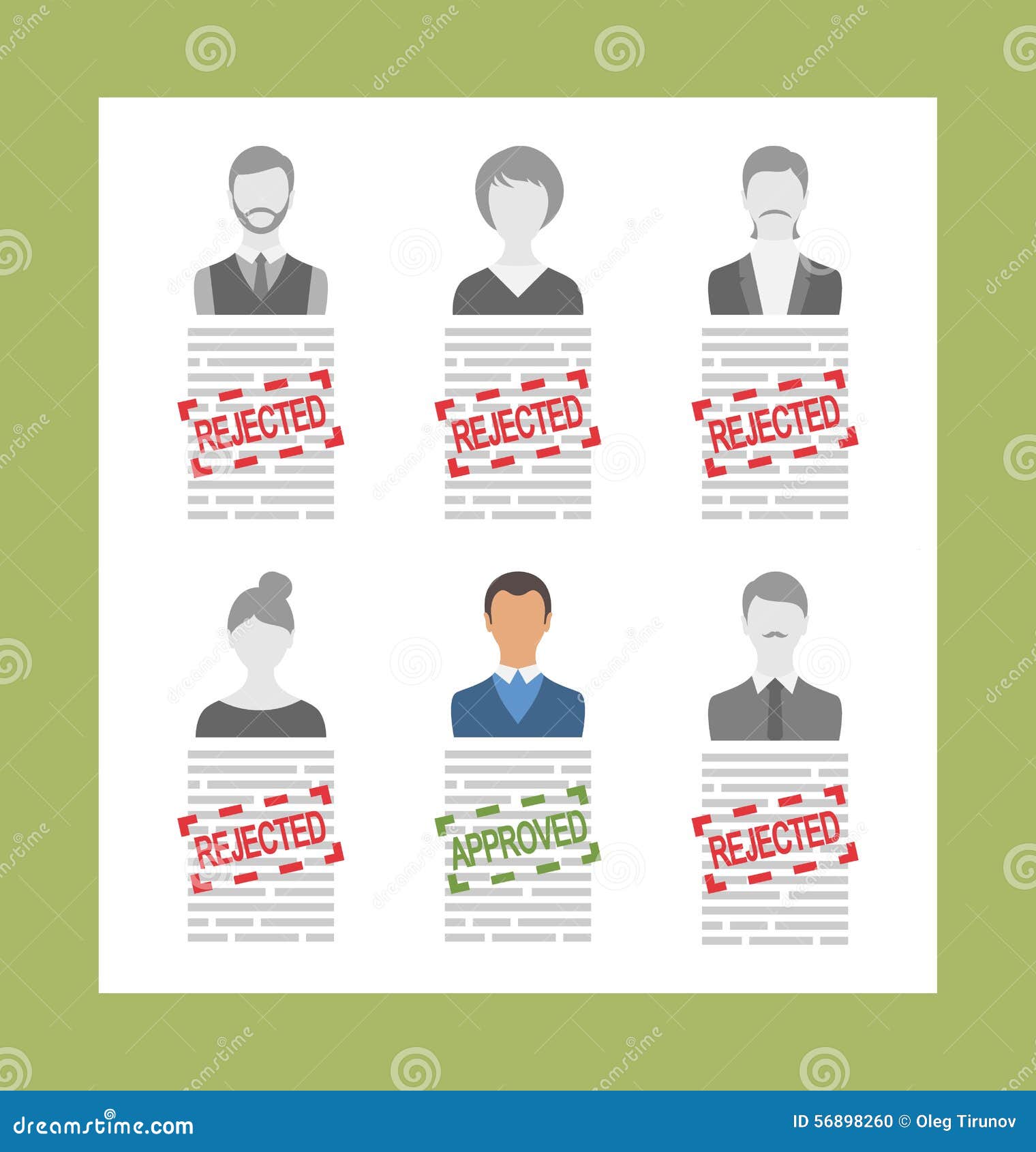 Resume Flat Line Icons Set. Hr Human Resources, Job Application, Interview Employee Profile ...