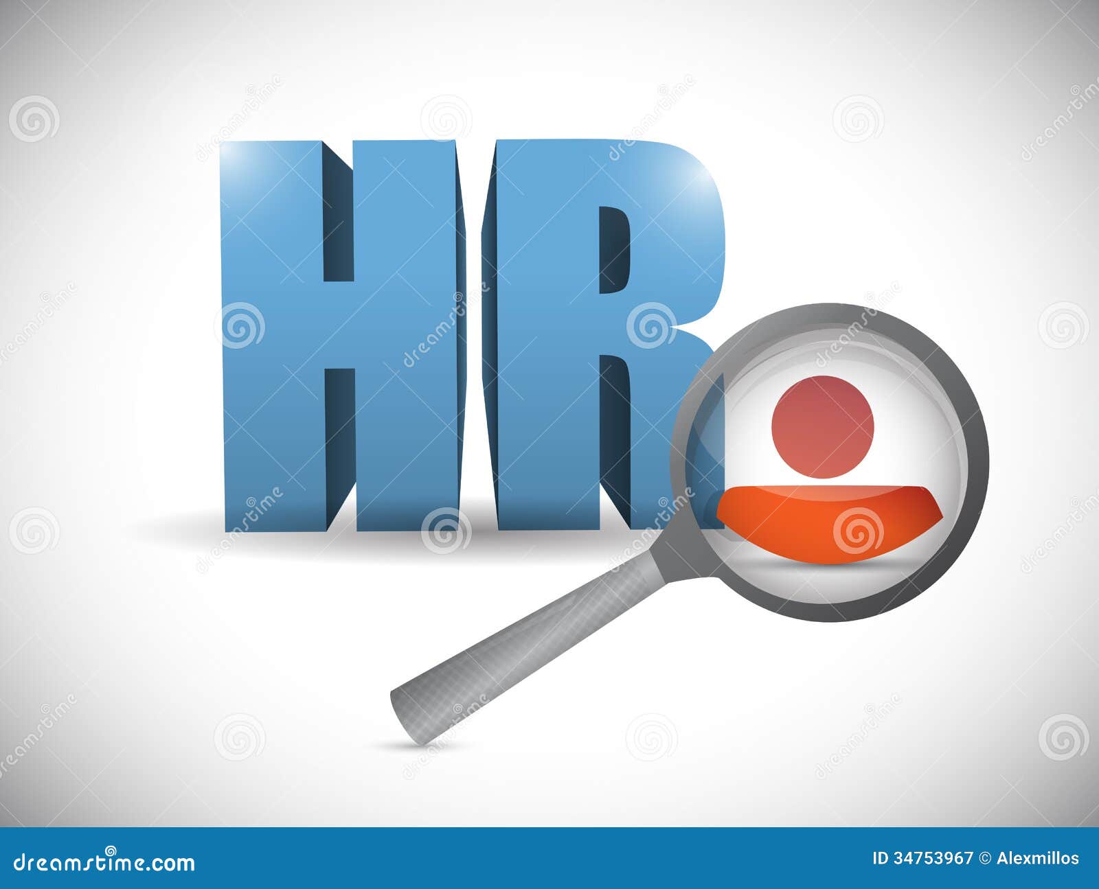 Human Resource Review Illustration Design Stock Illustration ...