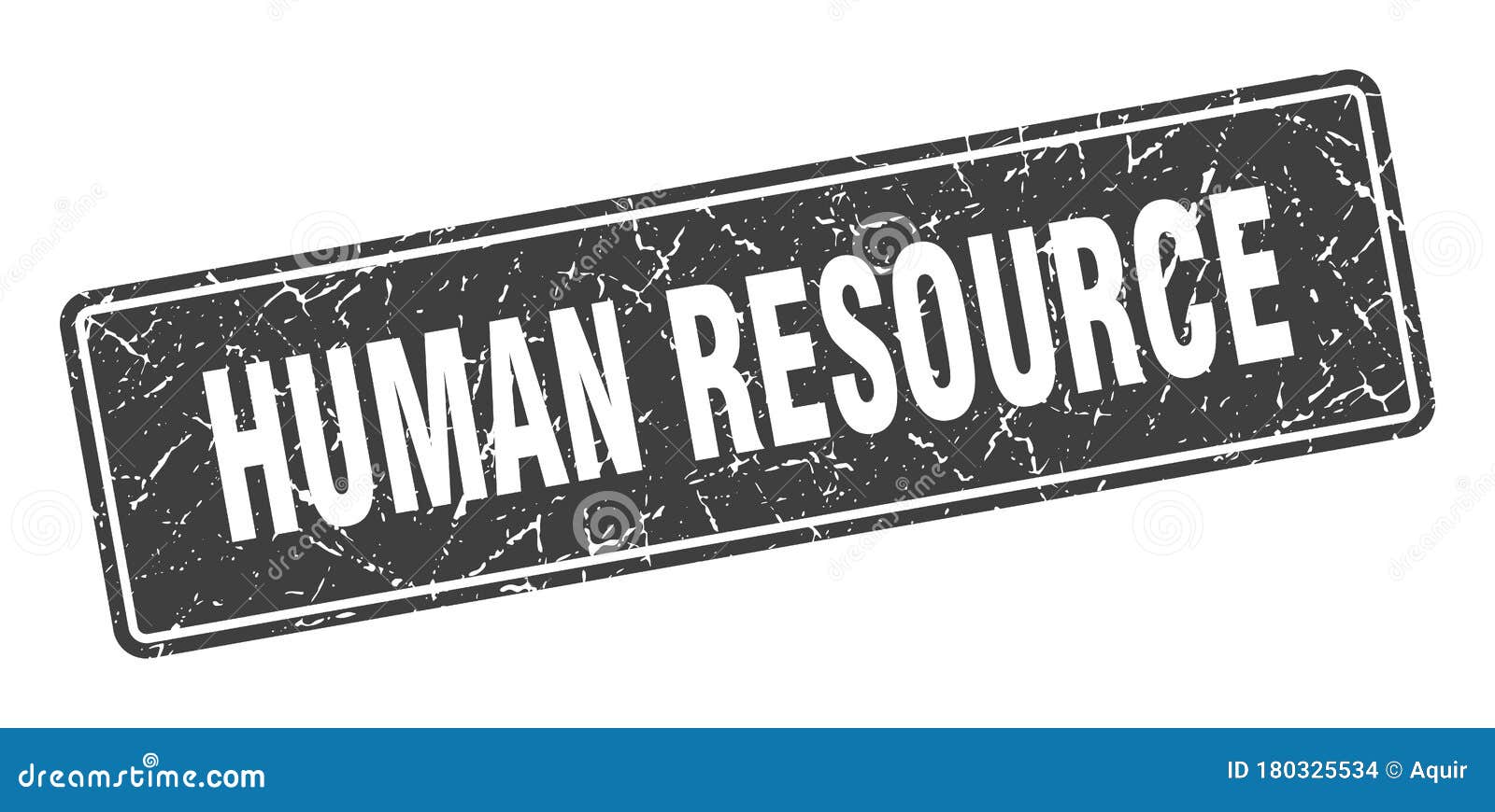 Human Resource Sign. Human Resource Grunge Stamp Stock Vector ...