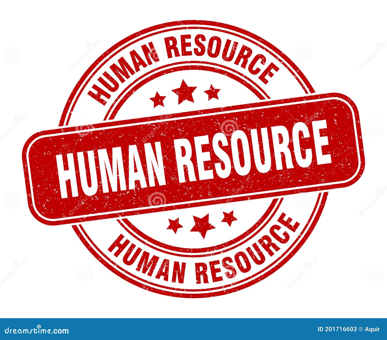 Human Resource Stamp. Human Resource Round Grunge Sign Stock Vector ...
