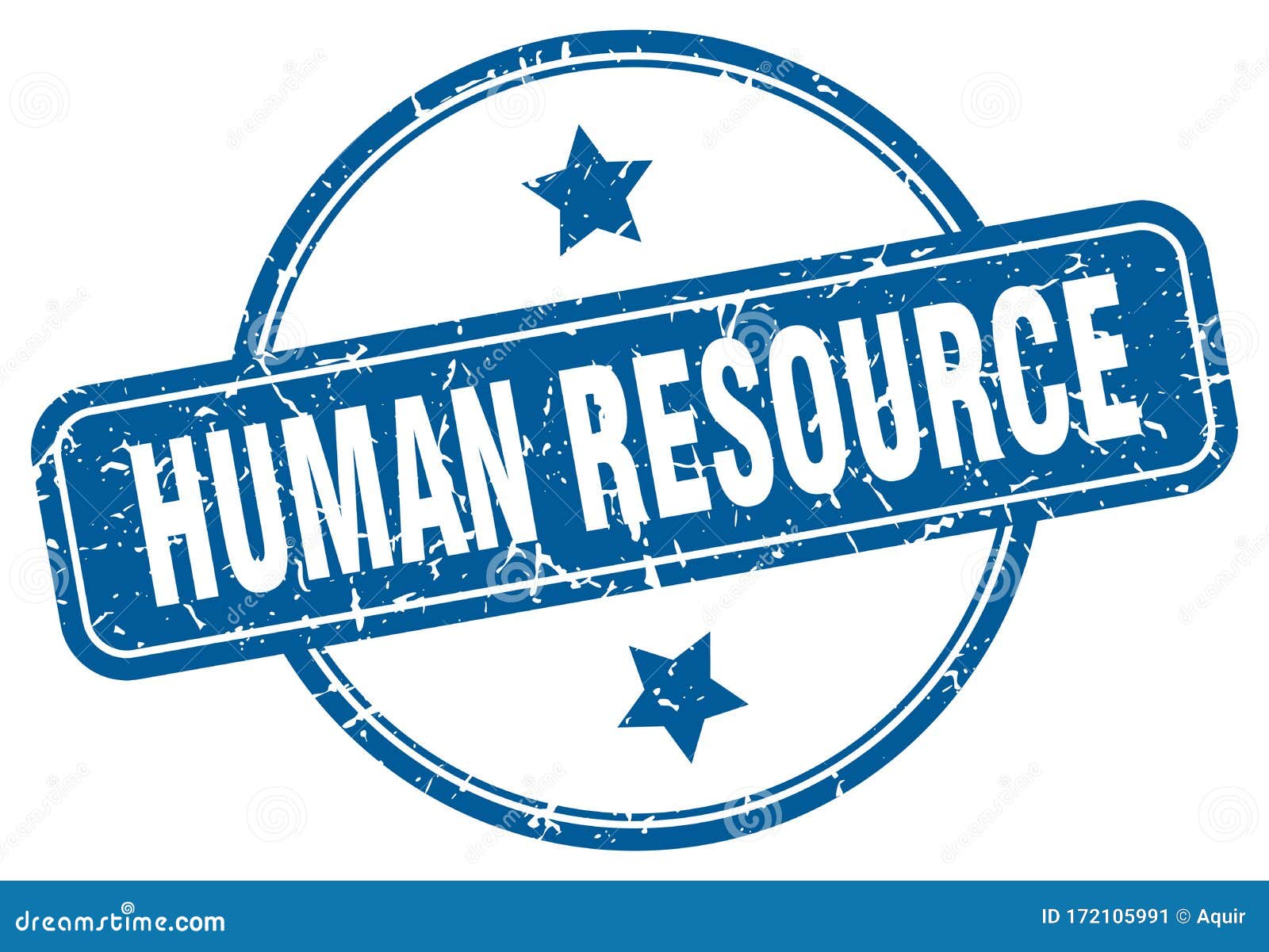 Human Resource Stamp. Human Resource Round Grunge Sign Stock Vector ...