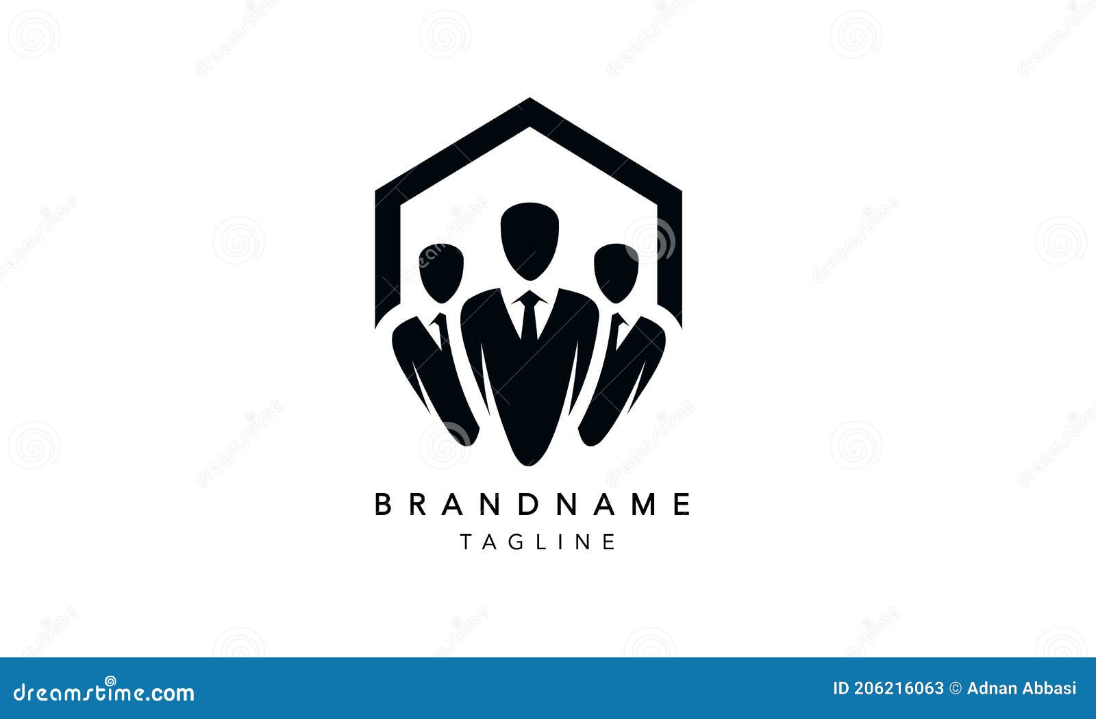 Human Resource Vector Concept Logo Stock Vector - Illustration of ...