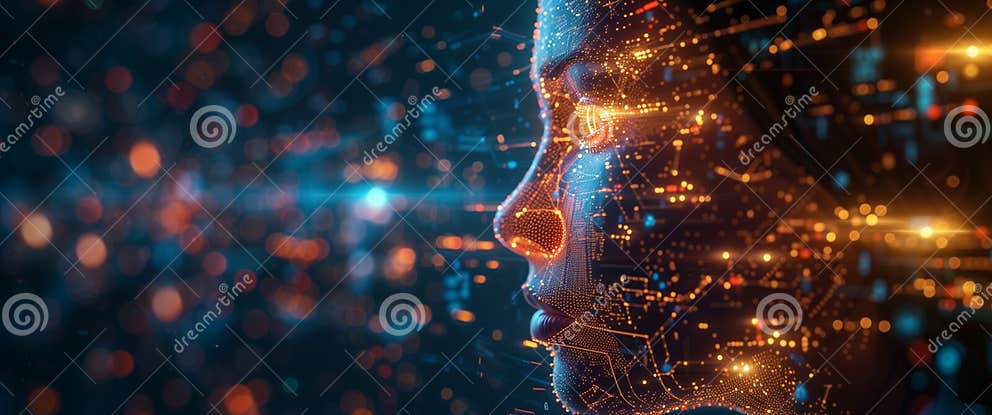 Human Resources AI Management System Stock Illustration - Illustration ...