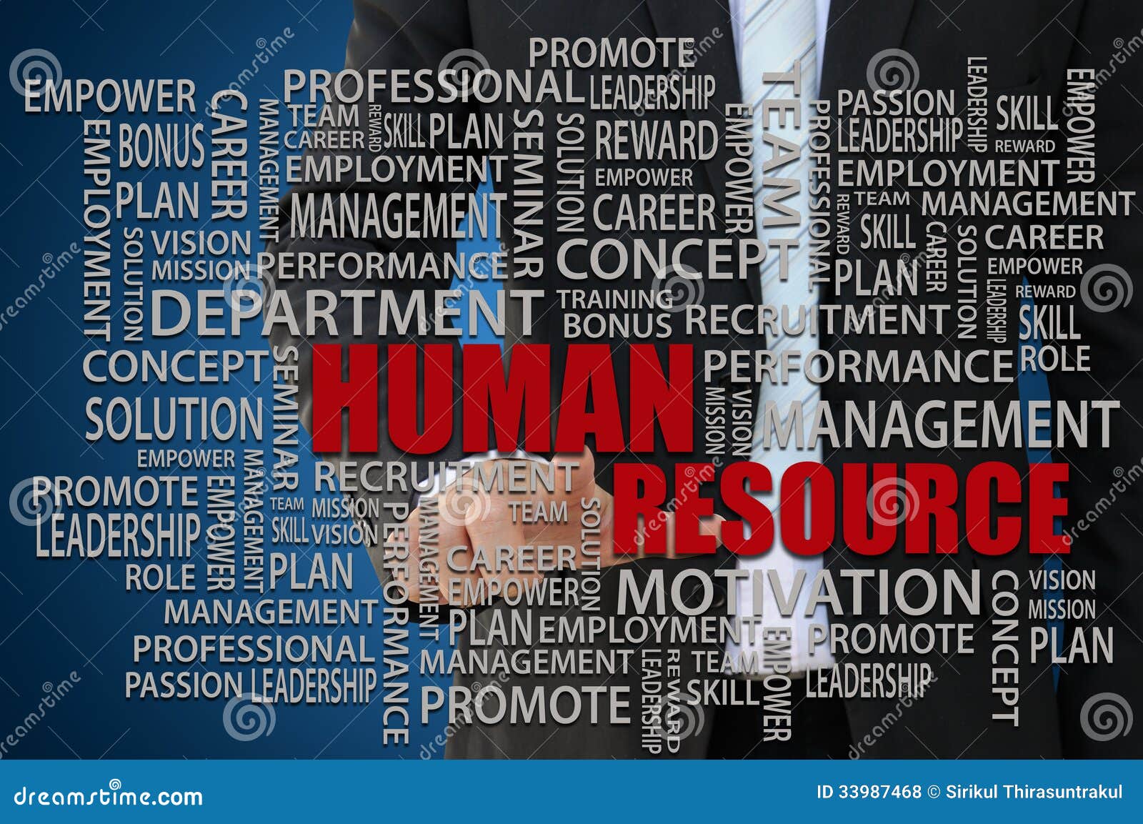 Human Resources Concept stock photo. Image of leader - 33987468