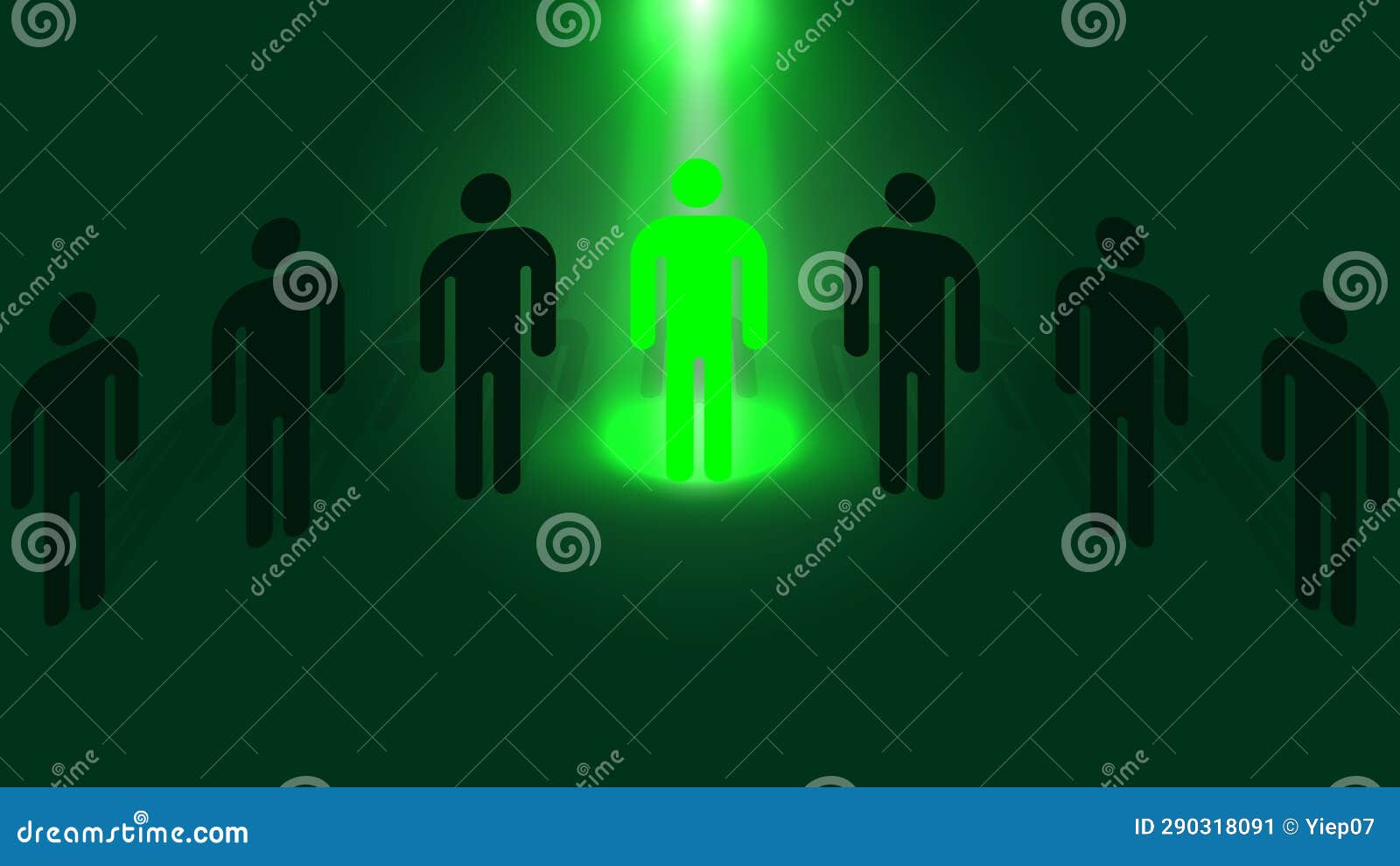 Human Resources Concept: Choosing the Perfect Candidate Stock ...