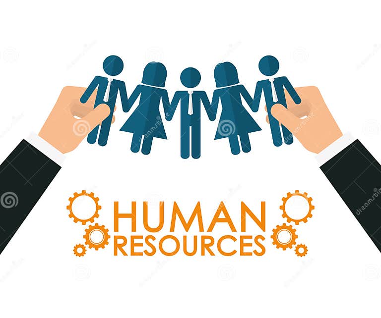 Human resources design stock vector. Illustration of vector - 64582503
