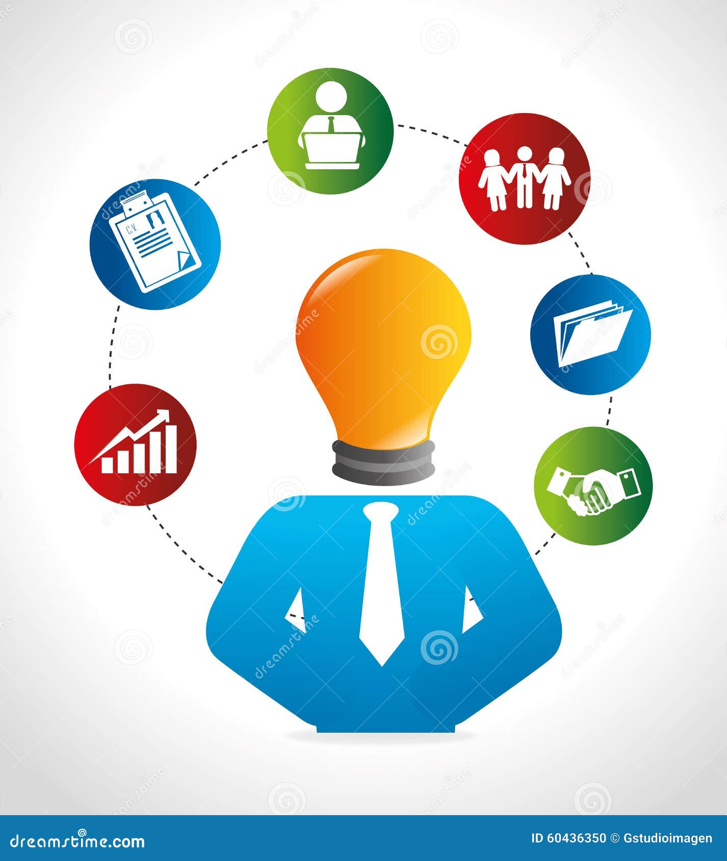 Human resources design. stock vector. Illustration of commercial - 60436350