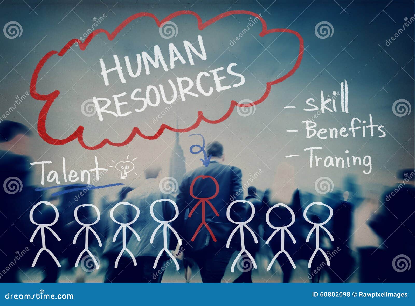 Human Resources Hiring Job Occupation Concept Stock Photo - Image of ...