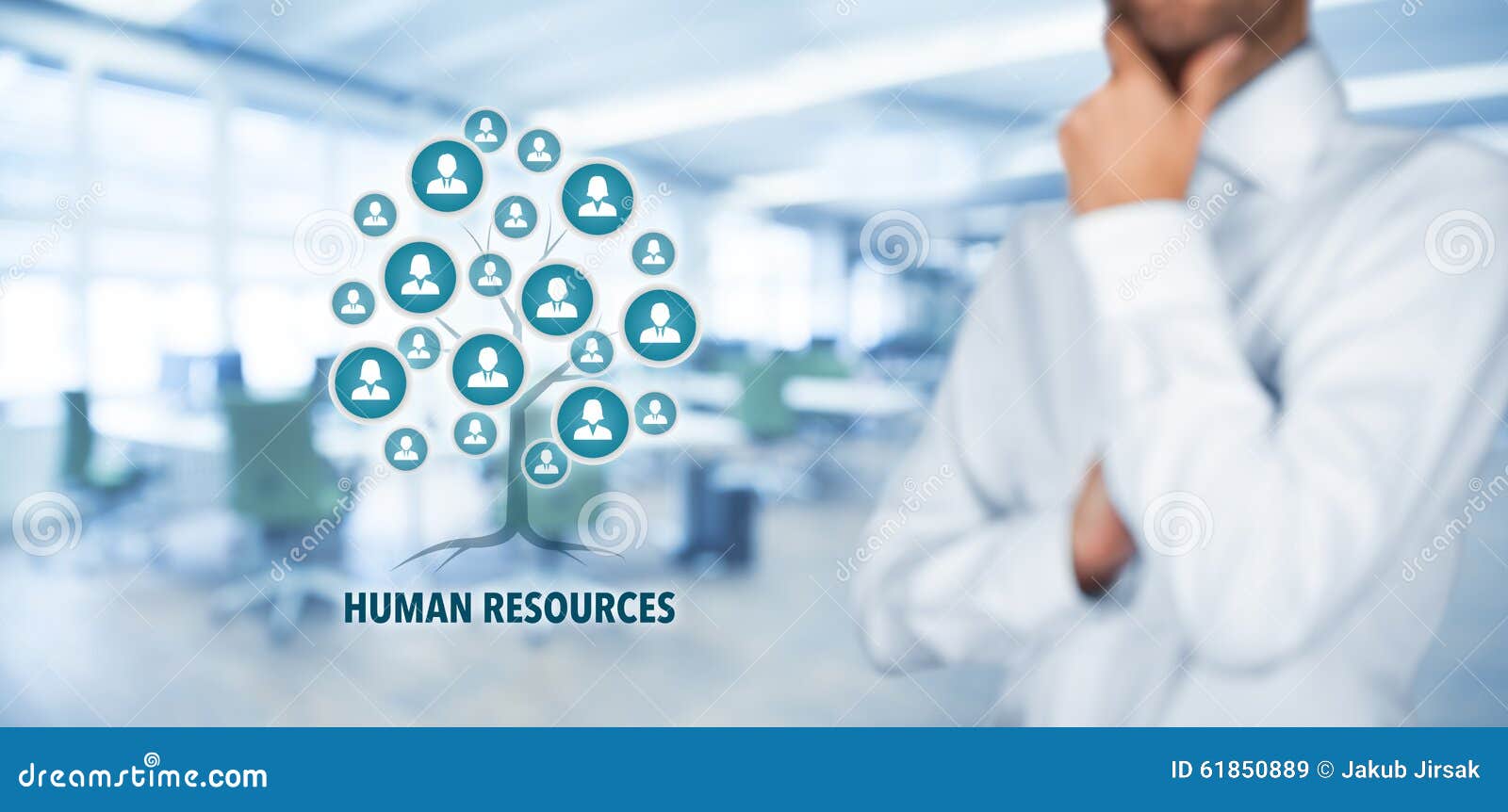 Human resources stock image. Image of recruitment, symbol - 61850889