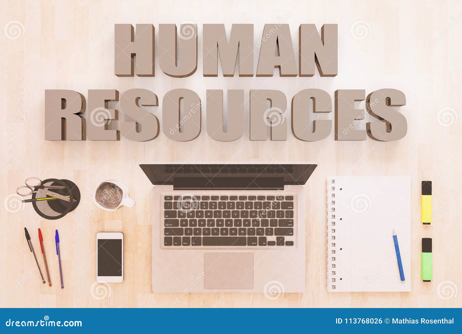 Human Resources stock illustration. Illustration of strategy - 113768026