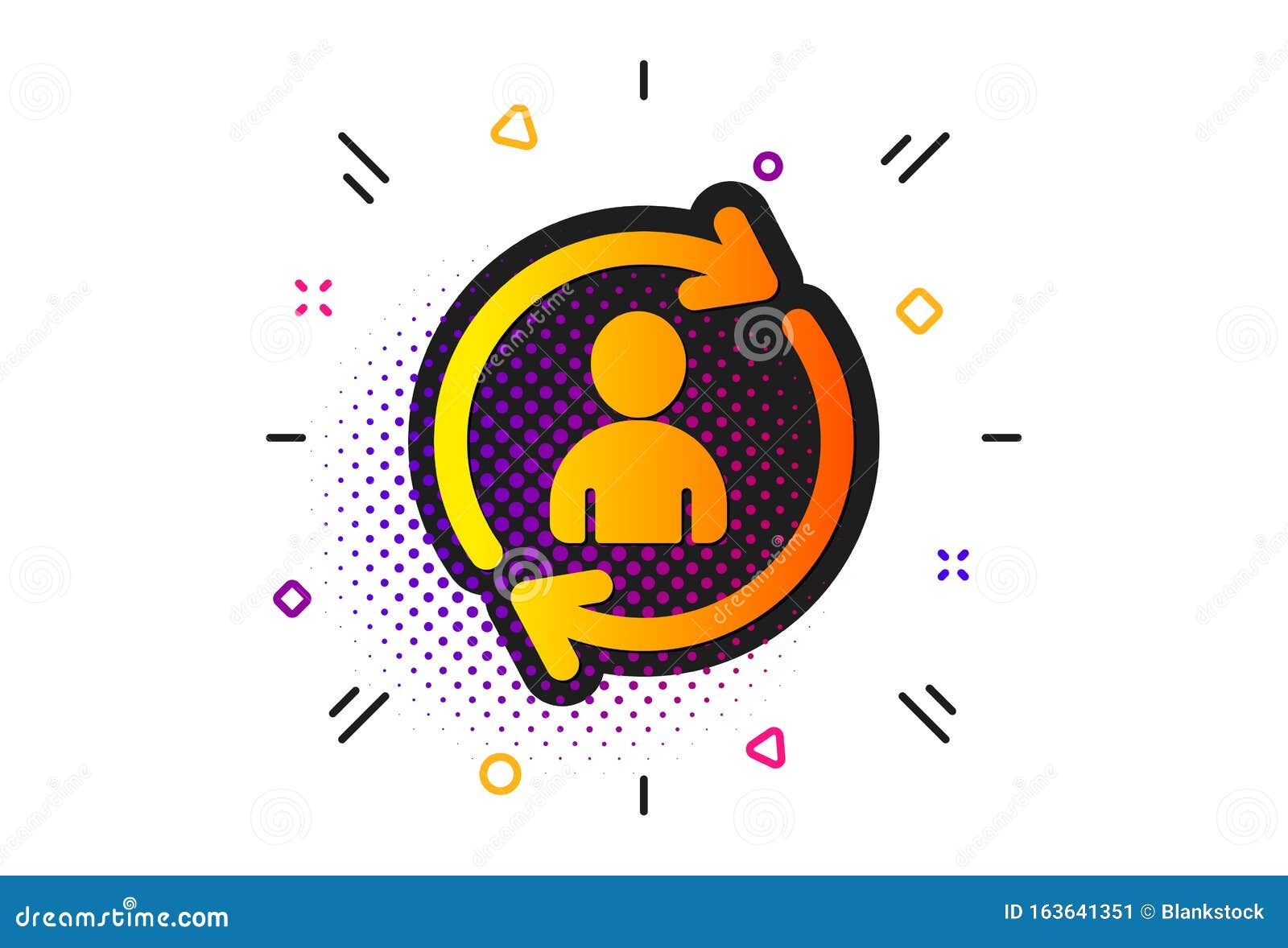 Human Resources Icon. User Profile Sign. Vector Stock Vector ...