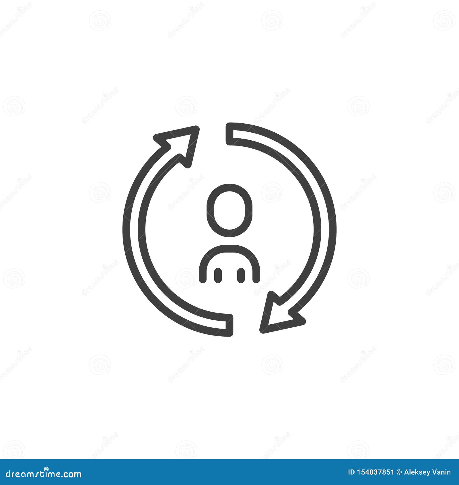 Human resources line icon stock vector. Illustration of avatar - 154037851 Human resources line icon stock vector. Illustration of avatar - 154037851