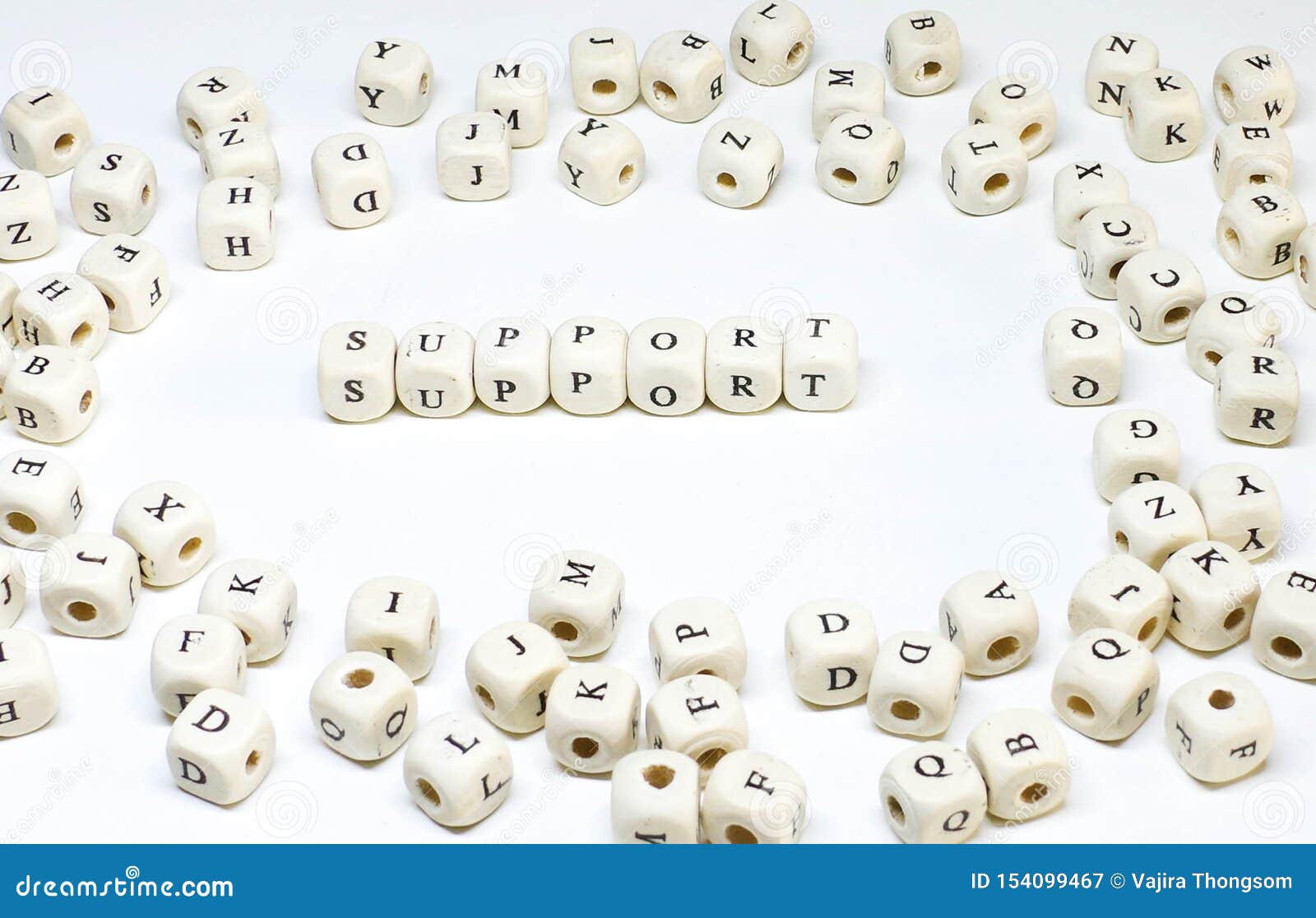 Human Resources Management Term Wooden Abc Support Stock Image - Image ...