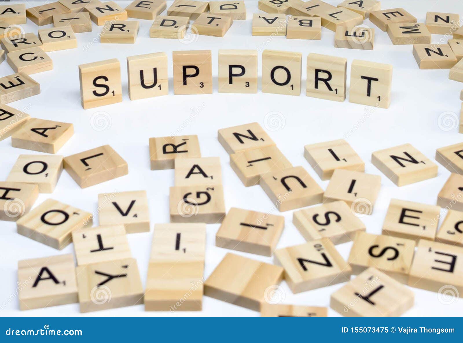 Human Resources Management Term Wooden Abc Support Stock Image - Image ...