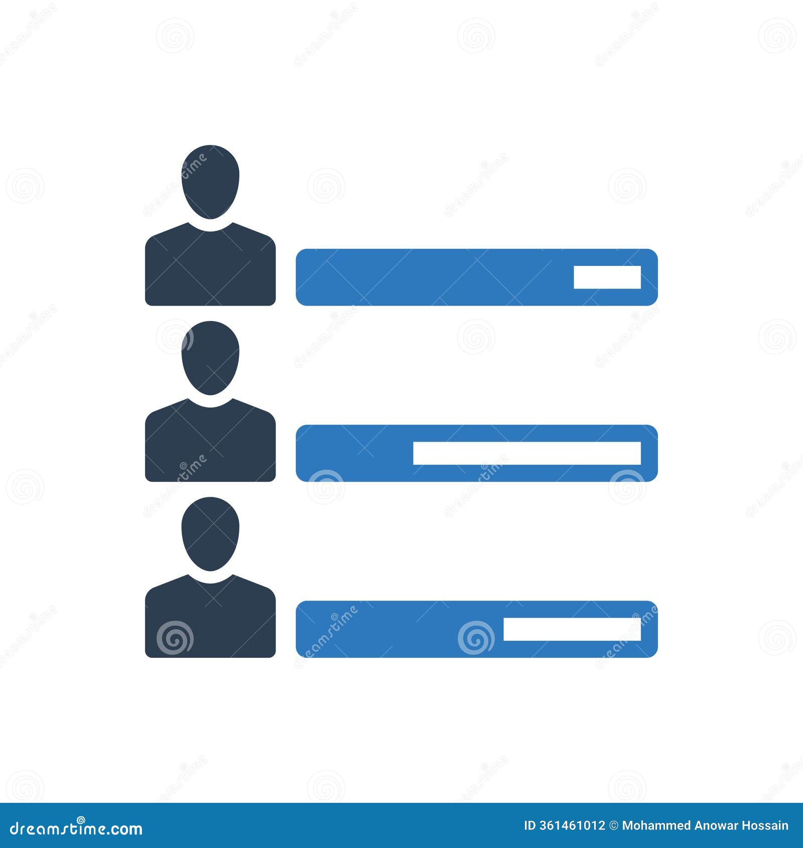 Human Resources - Performance Analysis Icon Stock Illustration ...