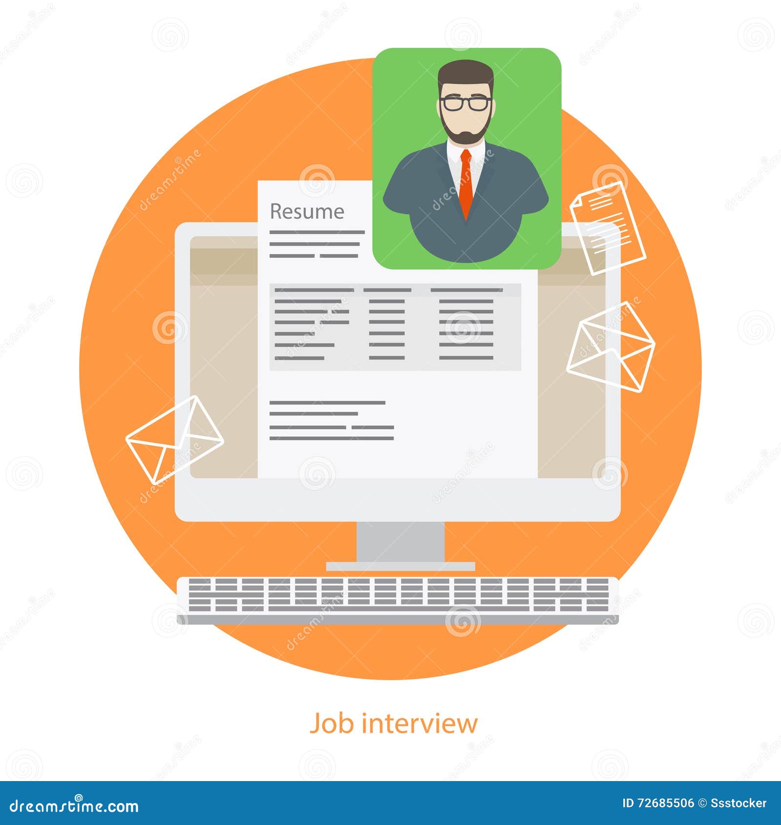 Human Resources Recruiting Sign Stock Vector - Illustration of choose ...