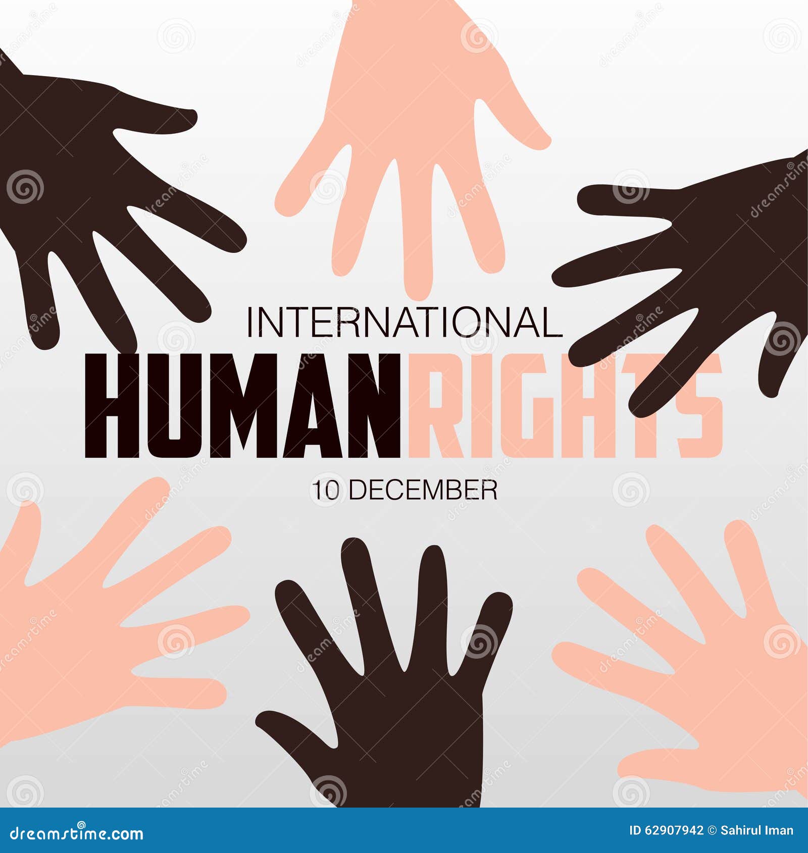 Human Rights Day, Poster, Quotes, Template Stock Illustration ...