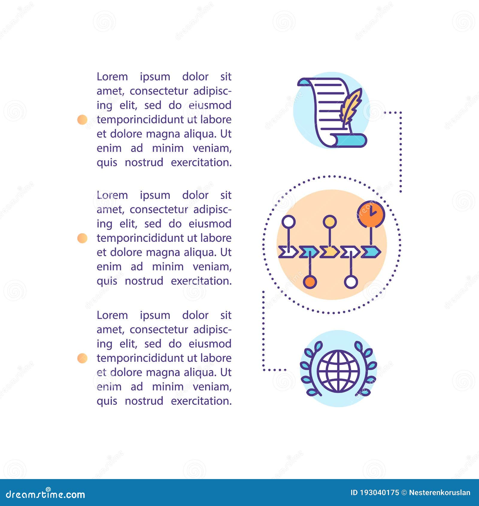 Human Rights Evolution Concept Icon with Text Stock Vector ...